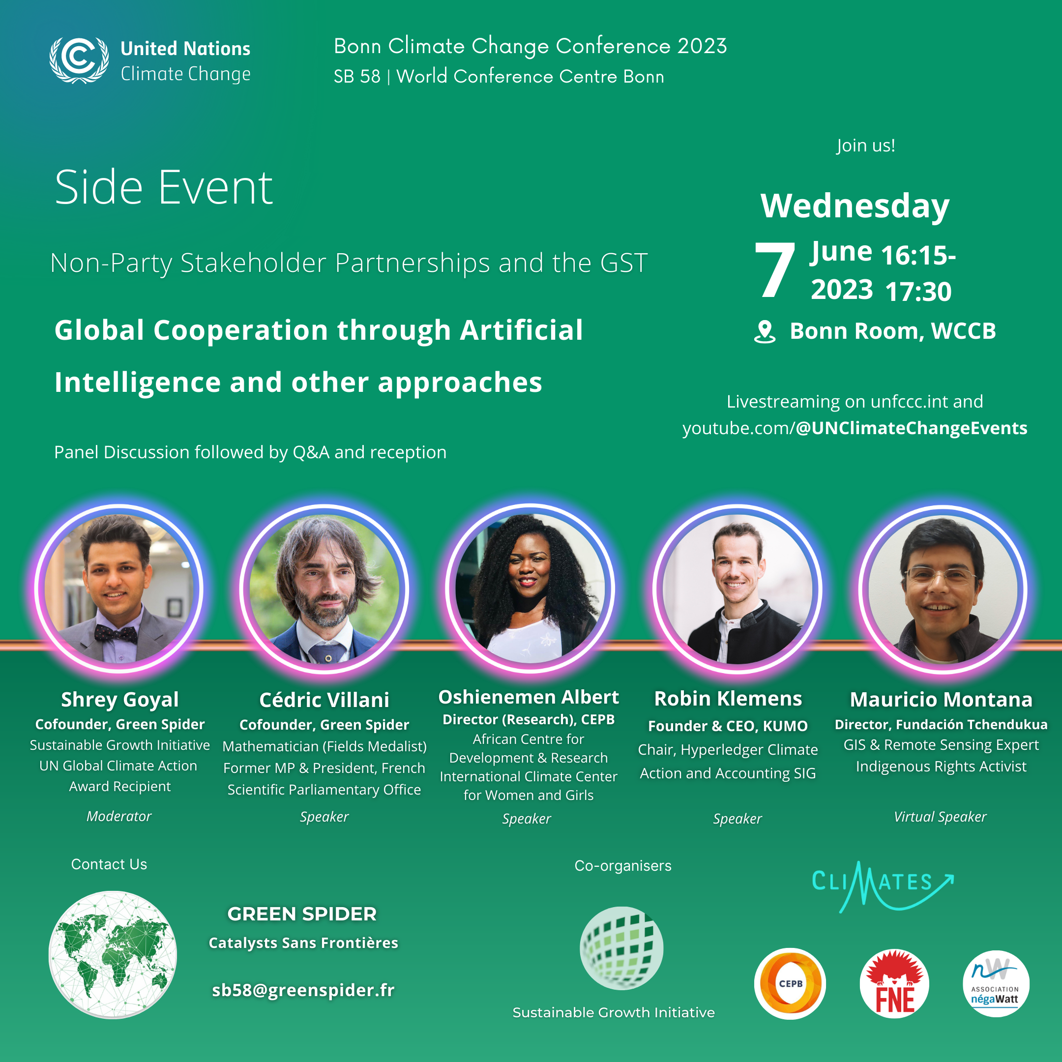 Partnerships for Climate Action through AI: Panel Discussion by Green ...
